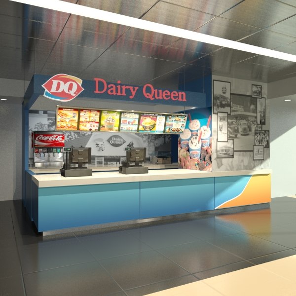 3d dairy queen
