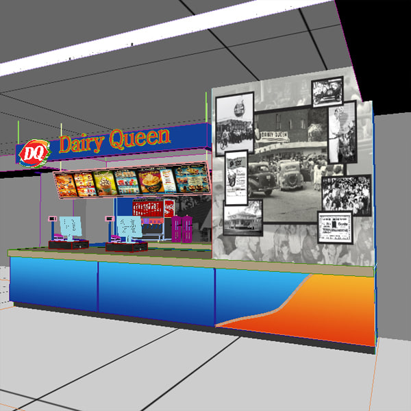 3d dairy queen