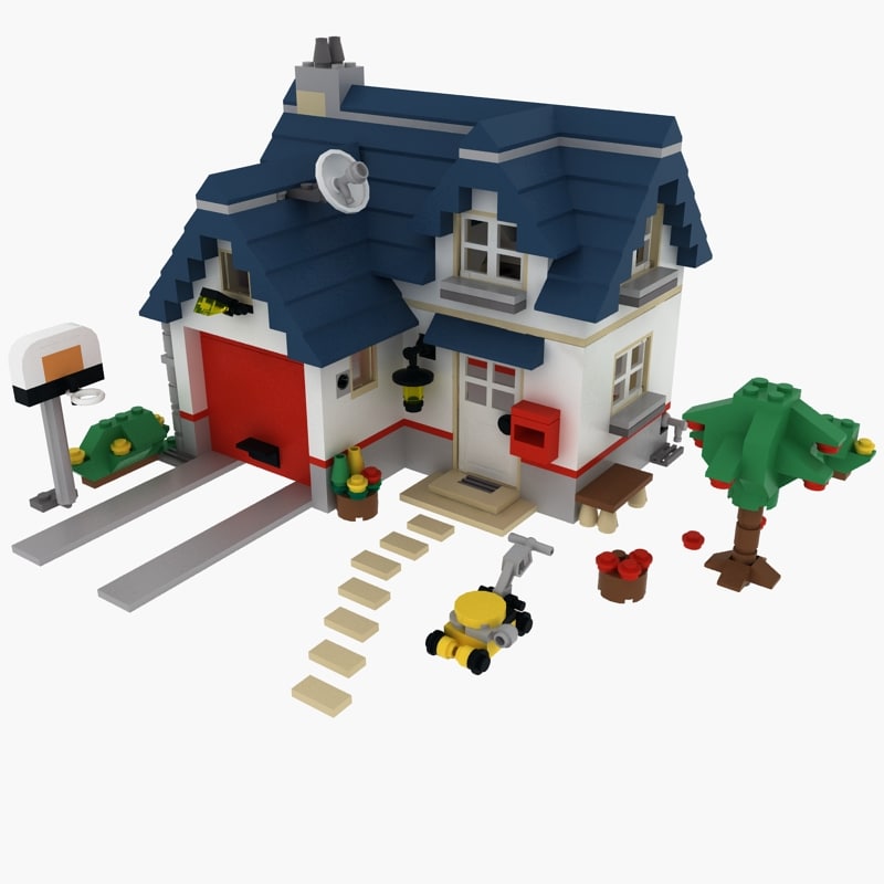 3d model lego