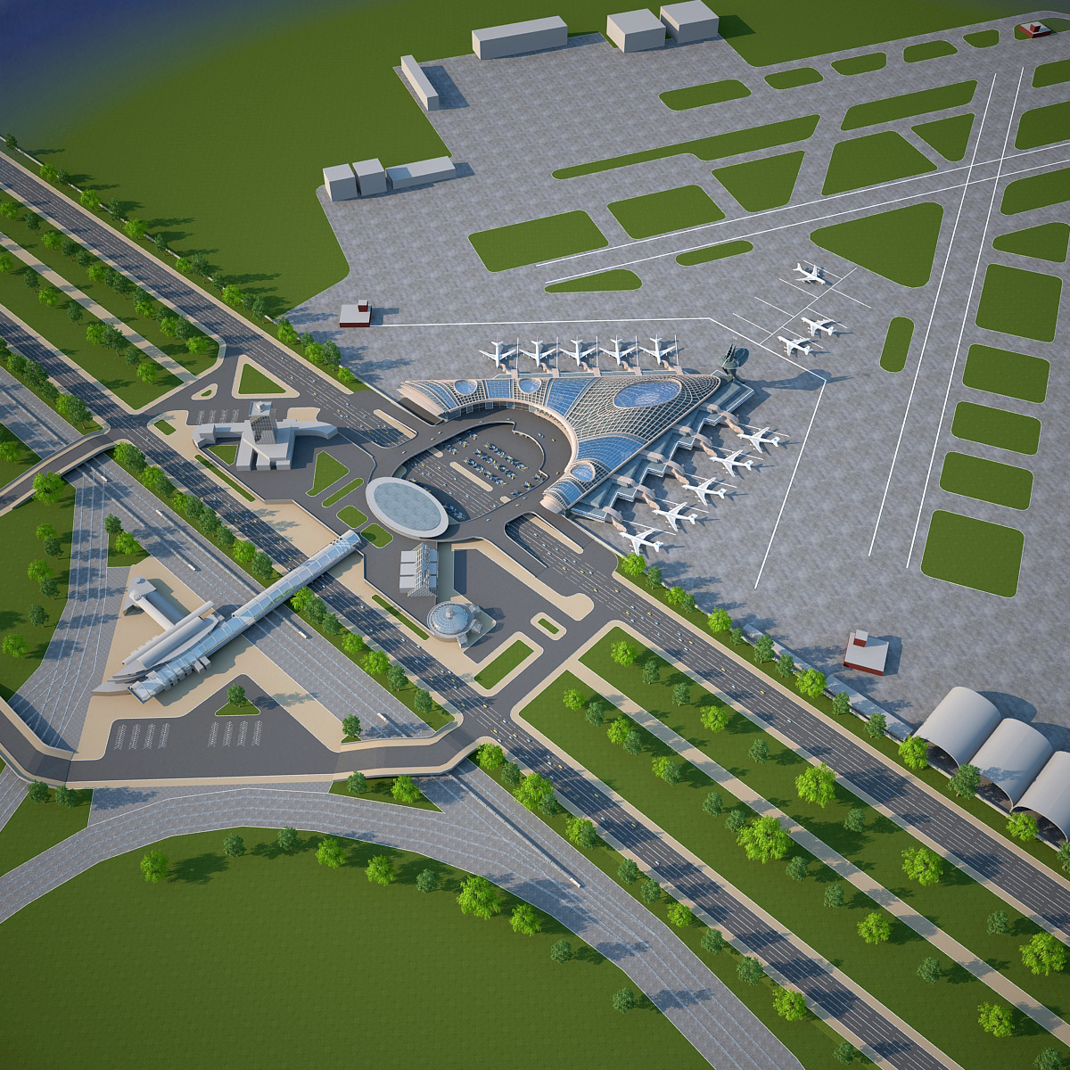 3d airport