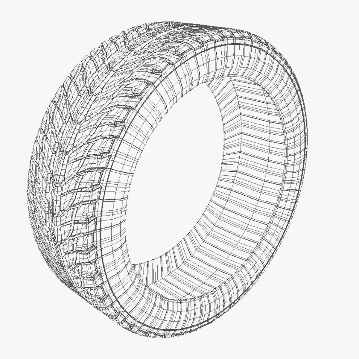 3d model general tire