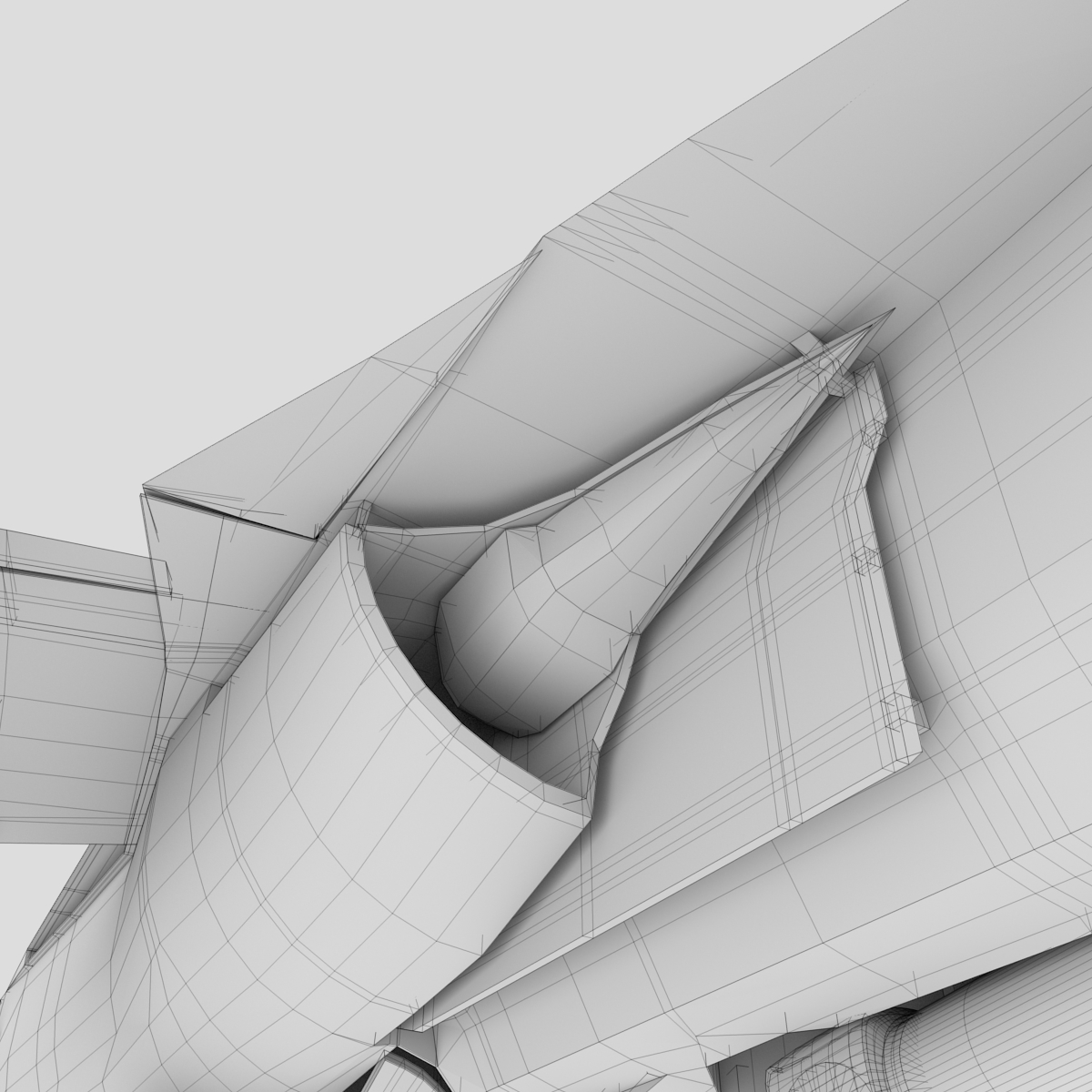 3d model f-111 bomber plane