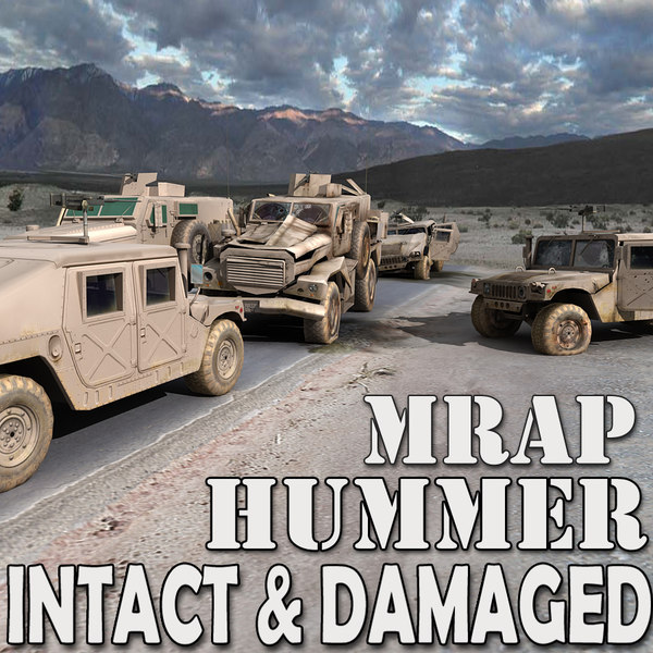 intact destroyed apc pack 3d 3ds