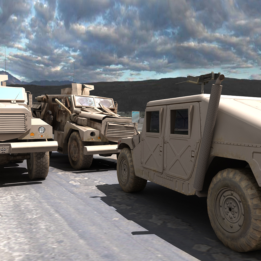 intact destroyed apc pack 3d 3ds