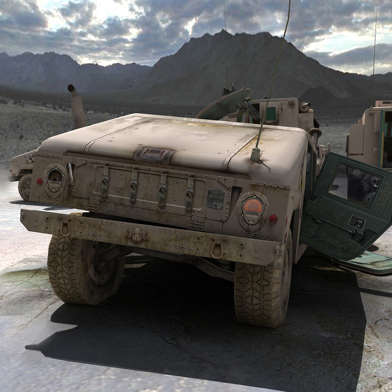intact destroyed apc pack 3d 3ds