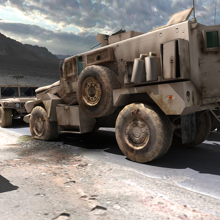 intact destroyed apc pack 3d 3ds