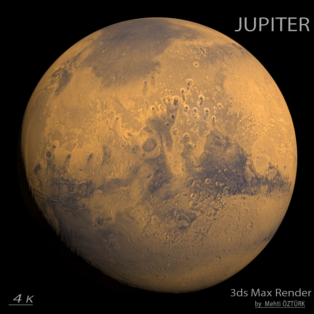 3d model realistic mars