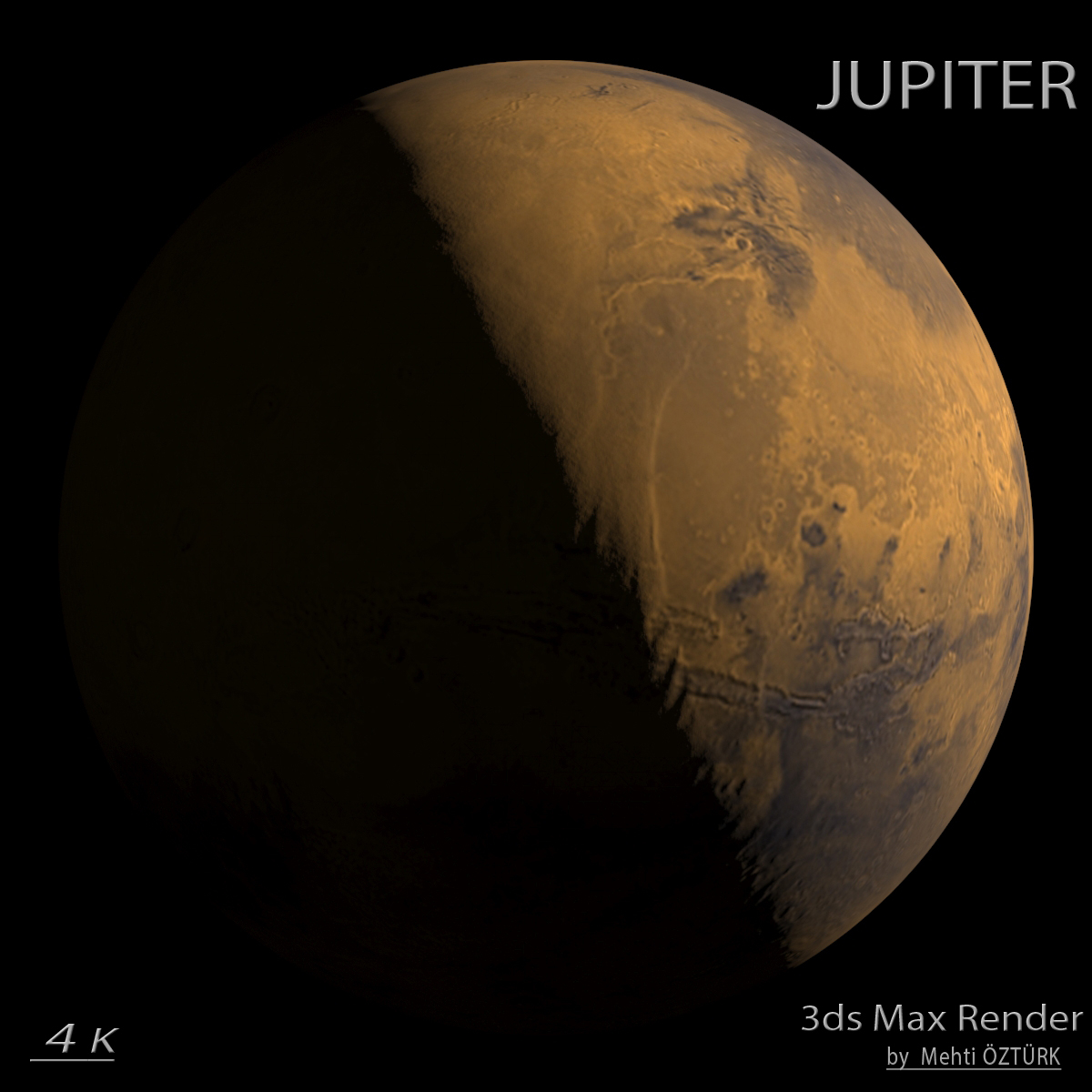 3d model realistic mars
