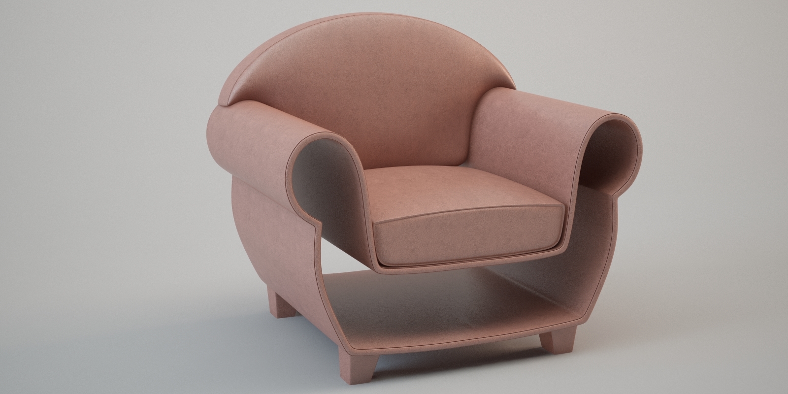 3d model chear materials