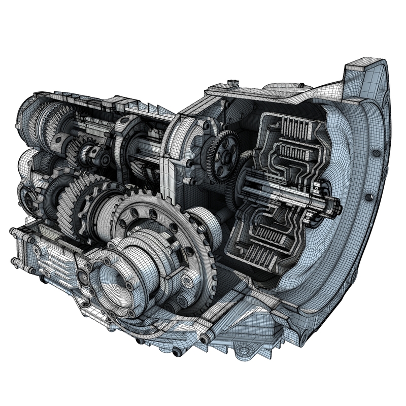 transmission cutaway 3ds