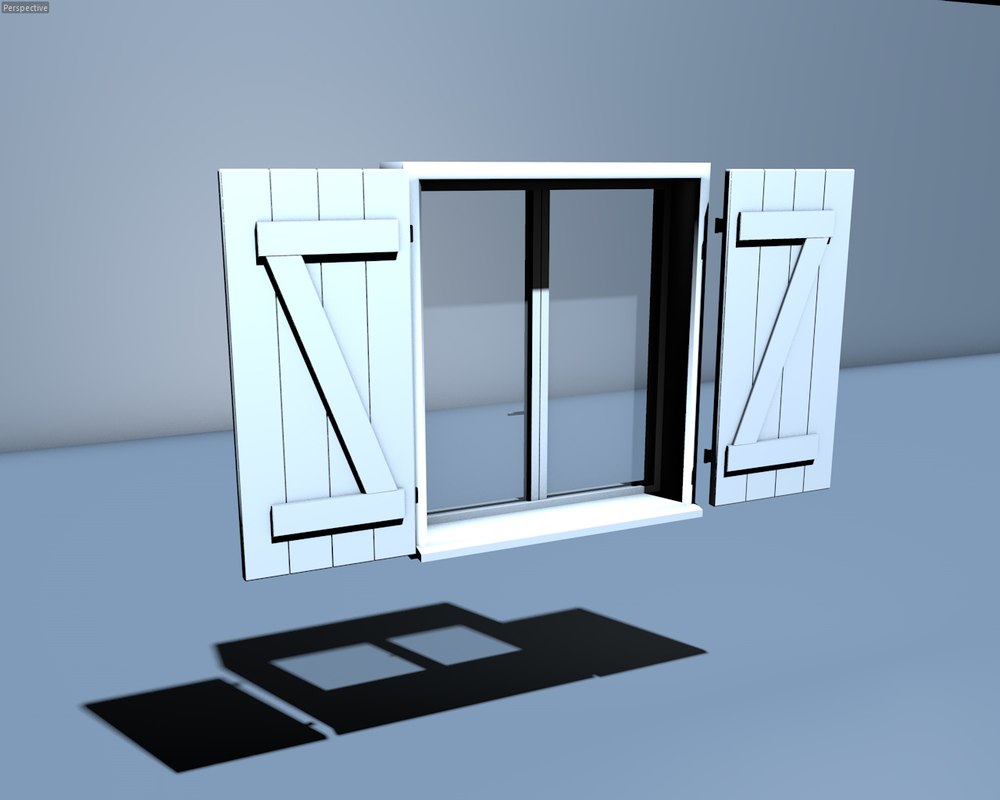 free window 3d model
