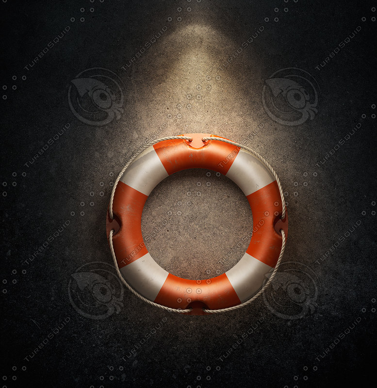 life ring 3d model