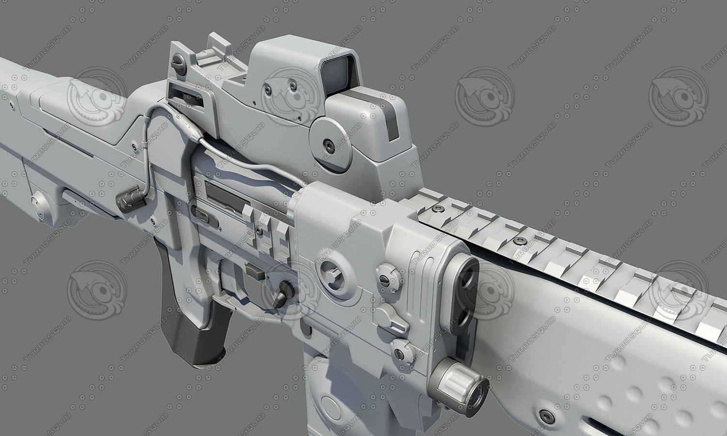 assault rifle 3d model