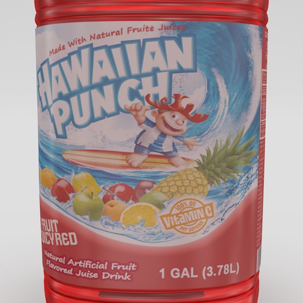 hawaiian punch bottle