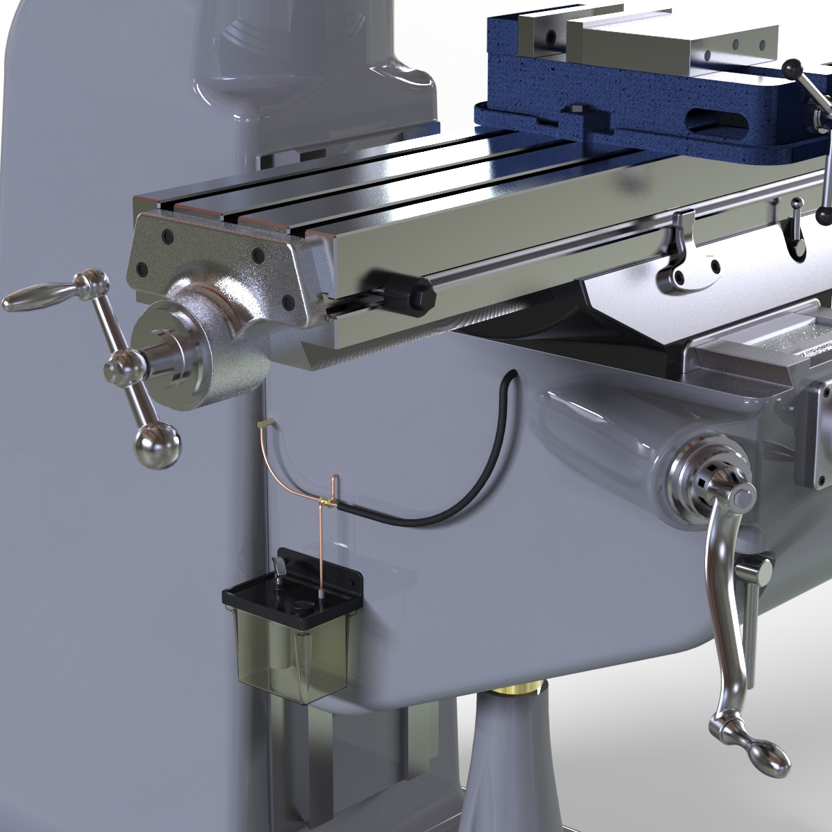 3d bridgeport milling machine