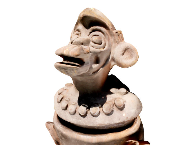 mayan figure replica 3d model