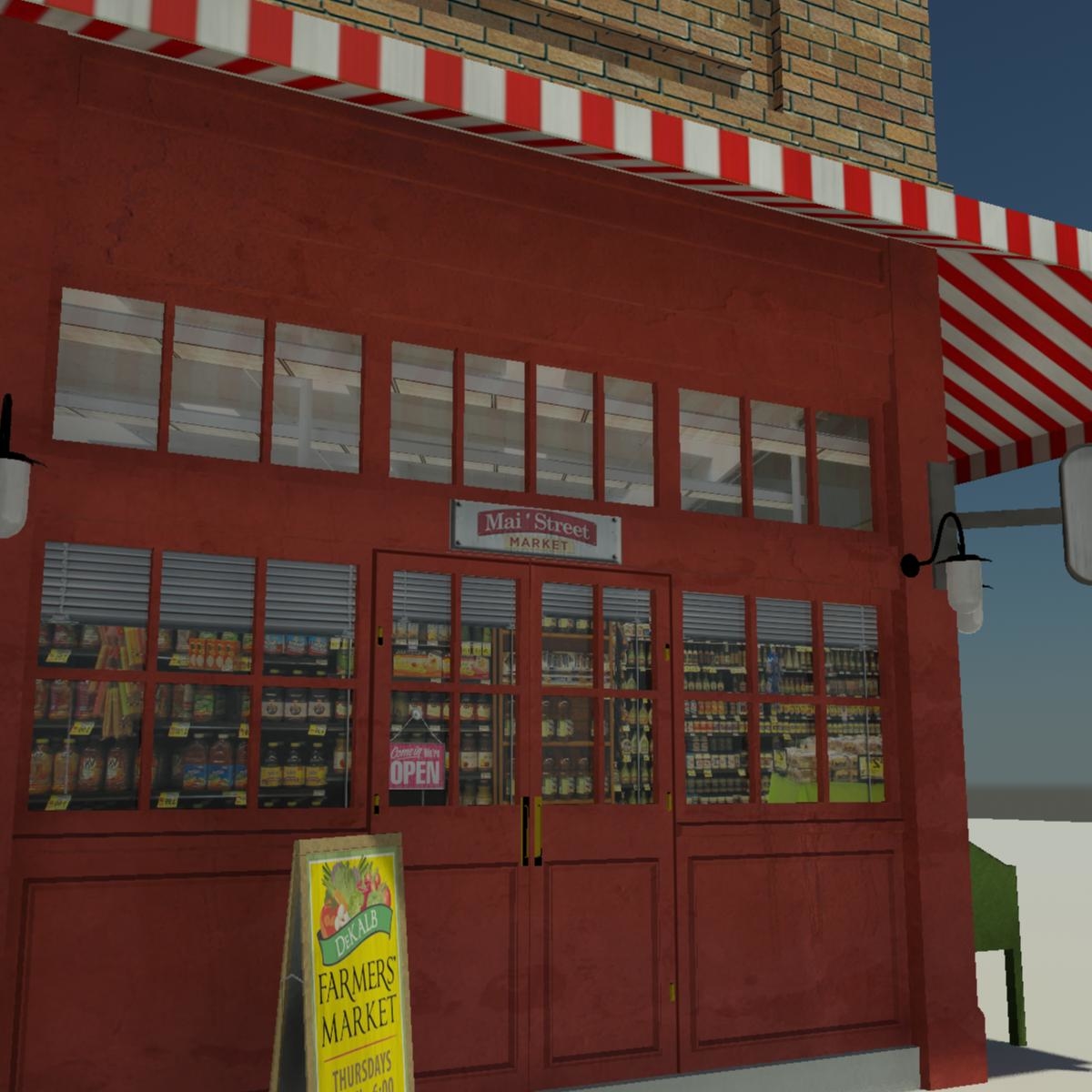 3d mini market