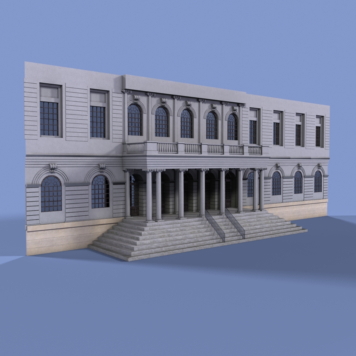 3d new york city hall model