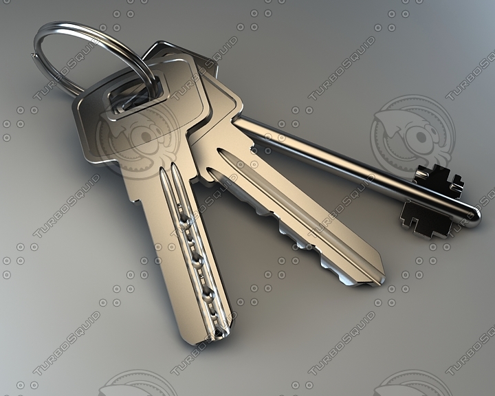keys 3d model