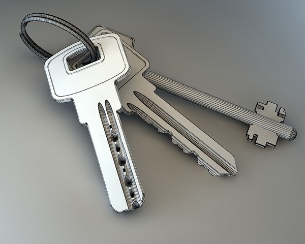 keys 3d model