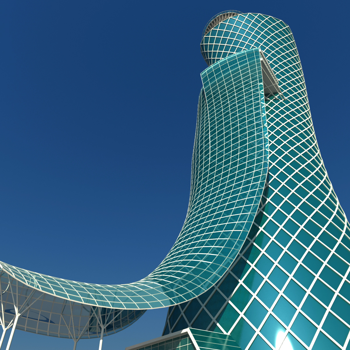 3d abu dhabi capital gate