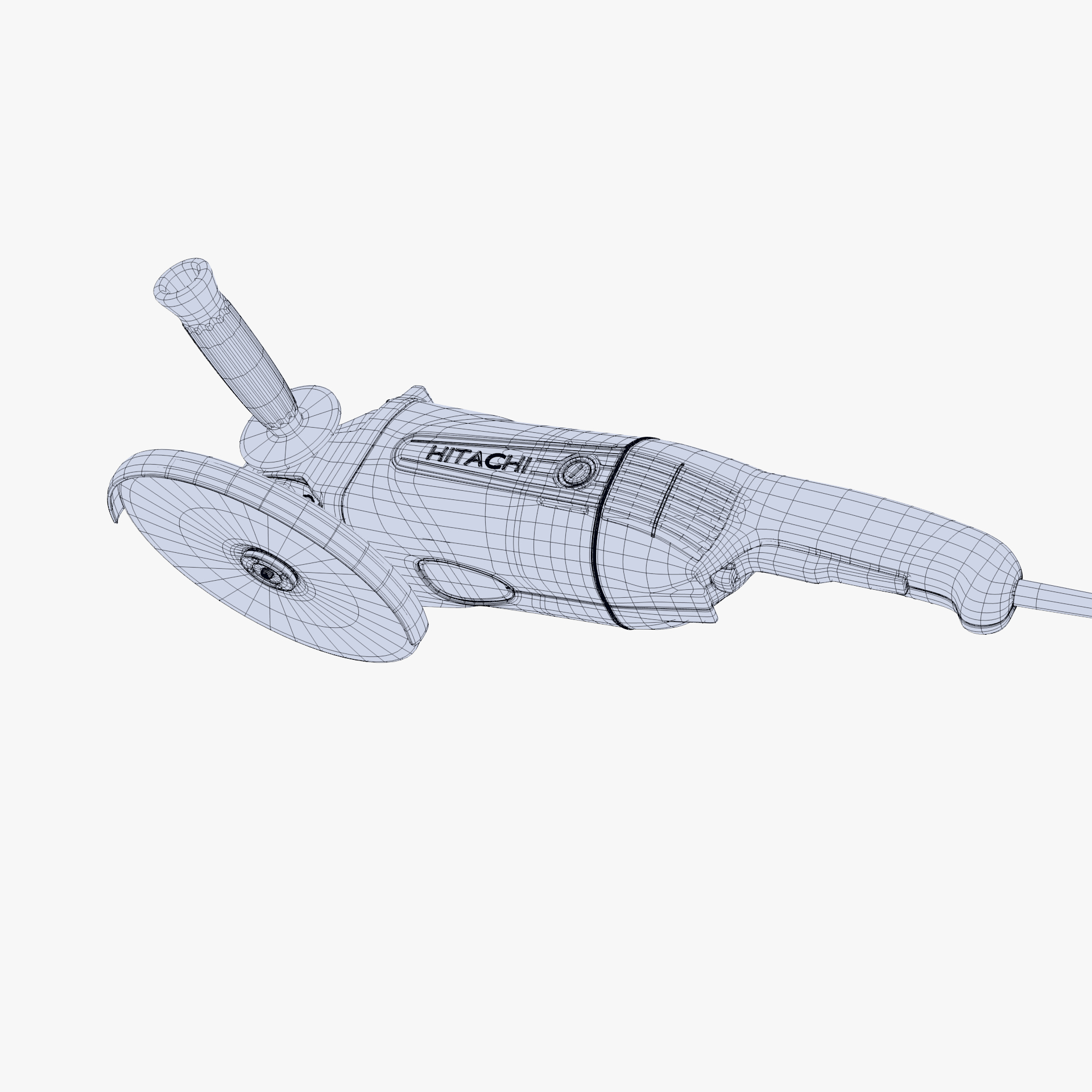 angle grinder 3d model