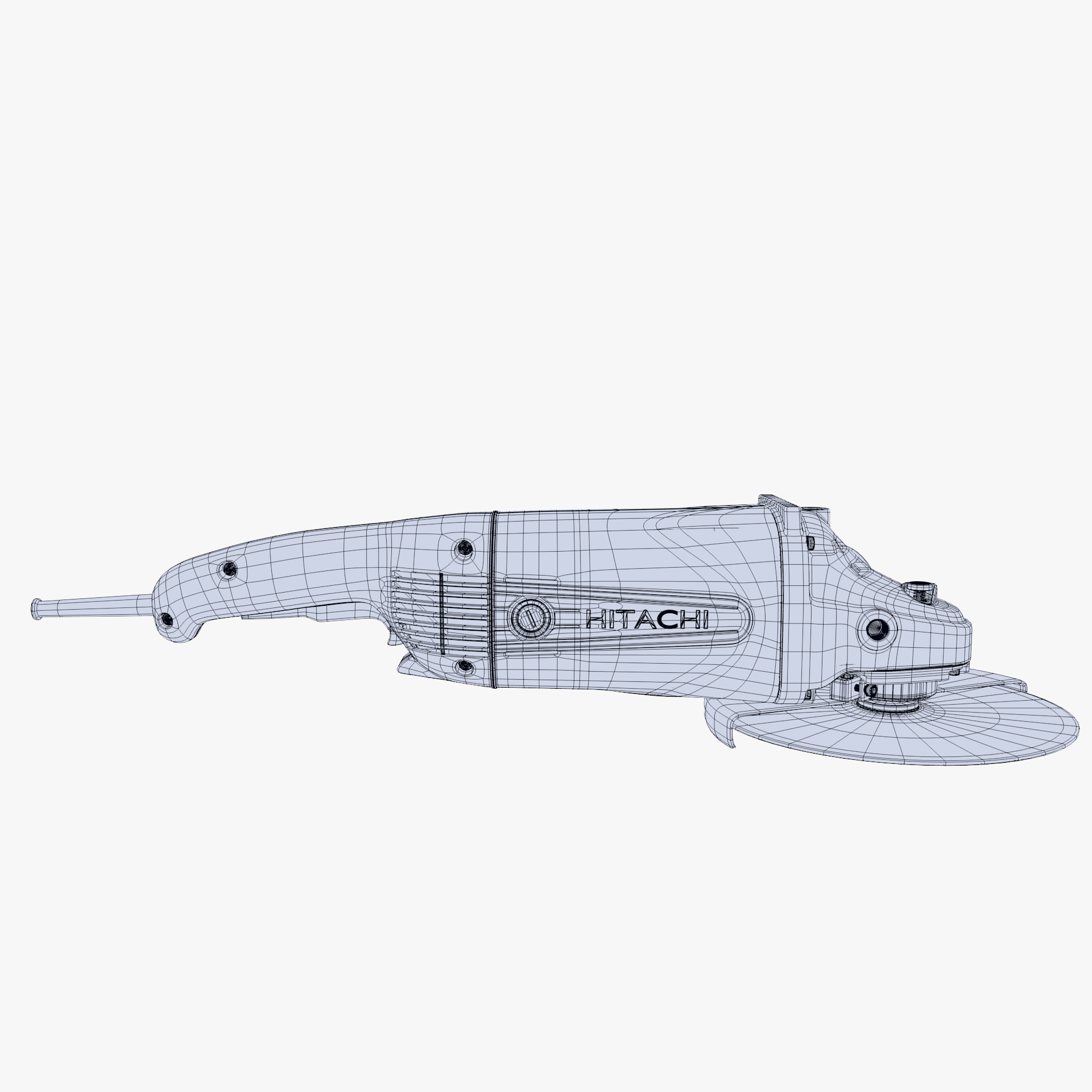 angle grinder 3d model