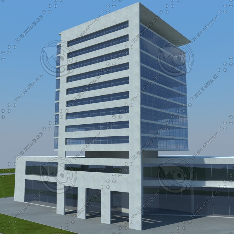 3d model buildings 2