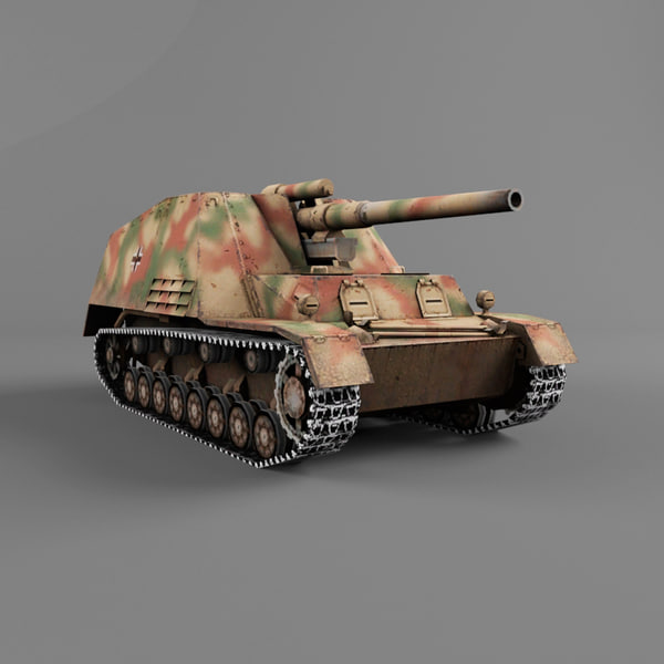 3d hummel vehicles artillery