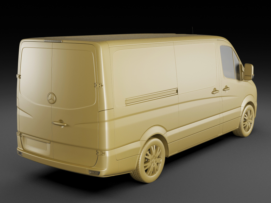 mercedes sprinter 2014 3d 3ds