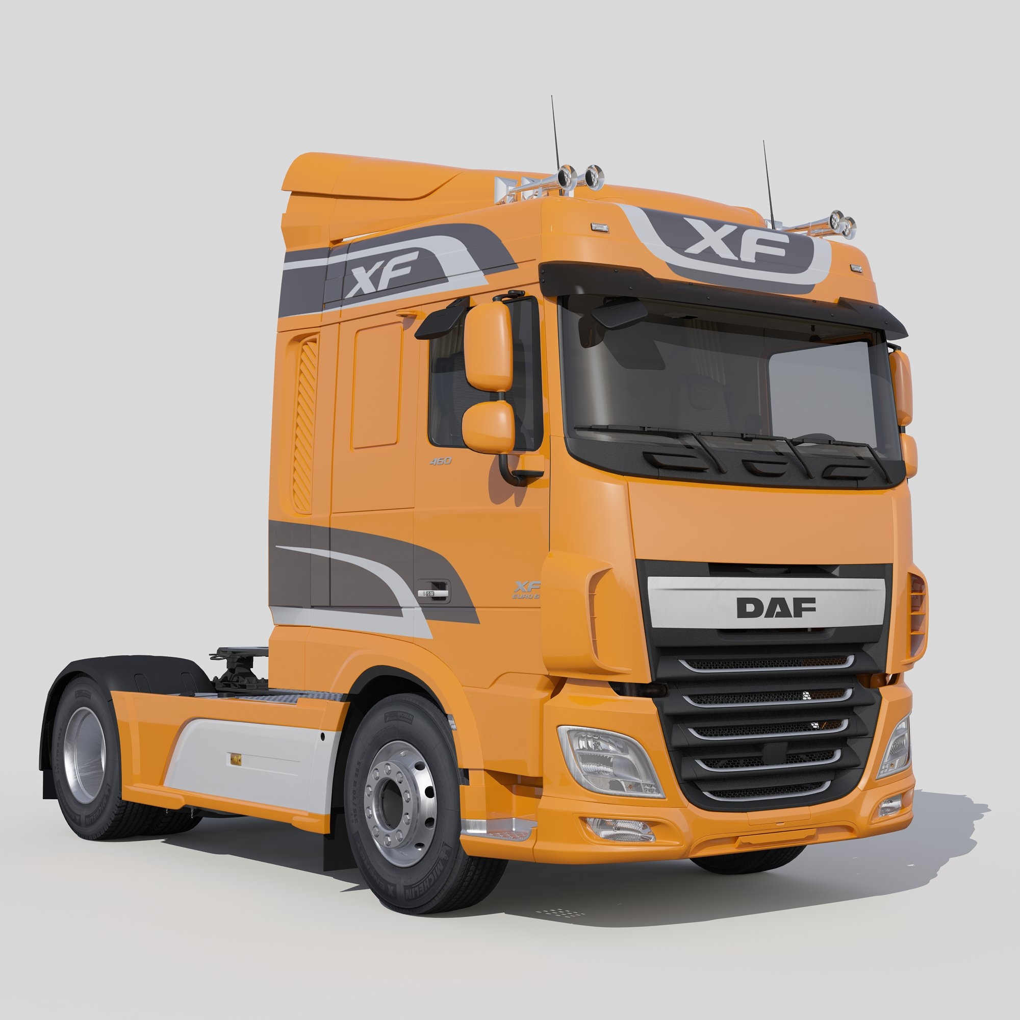 3d model daf xf