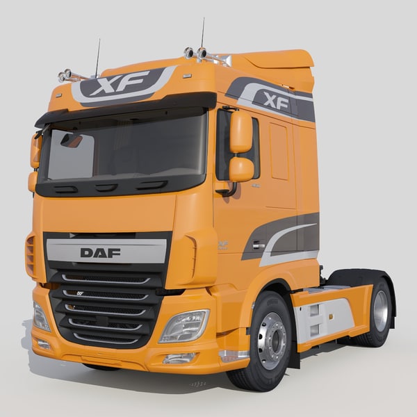 3d model daf xf