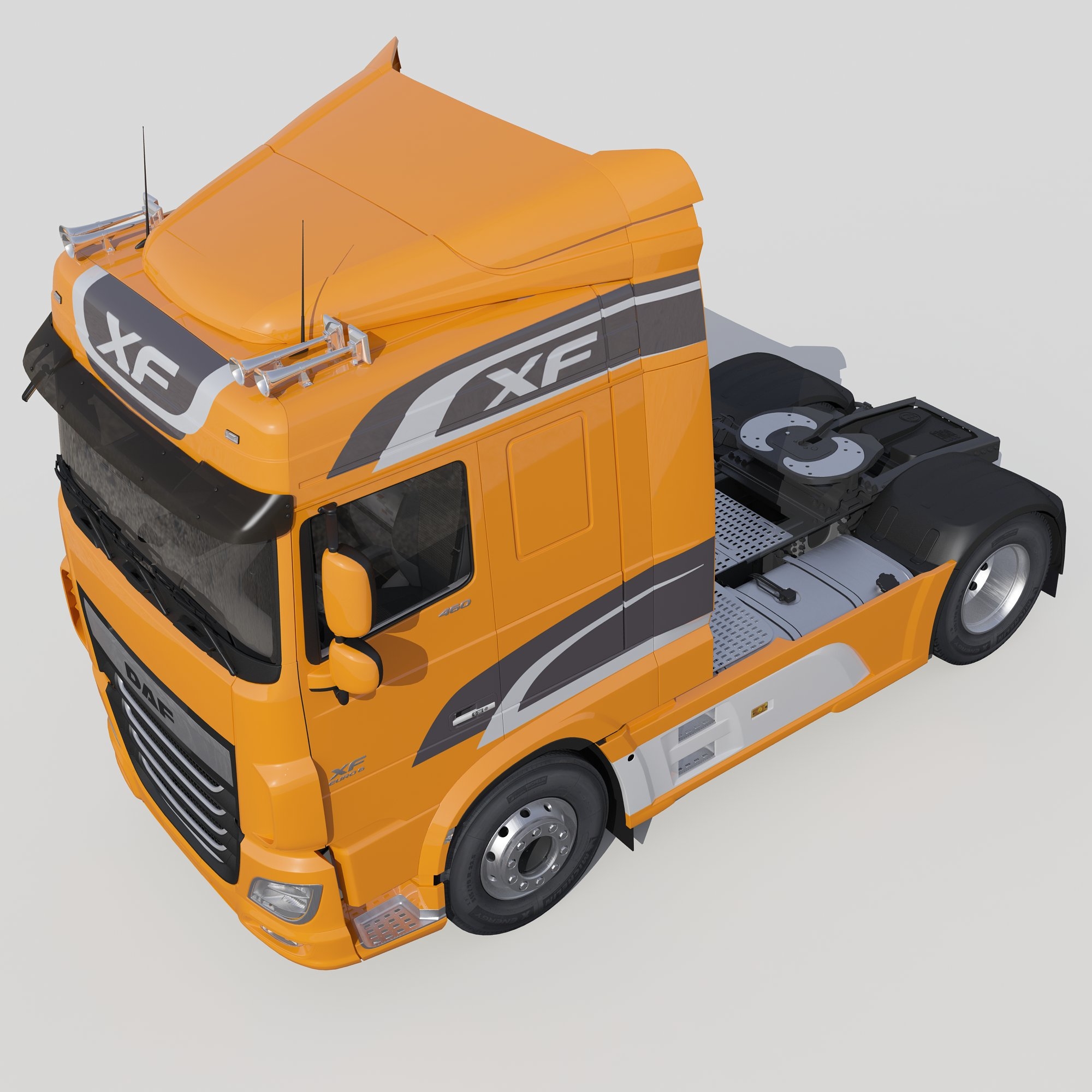 3d model daf xf
