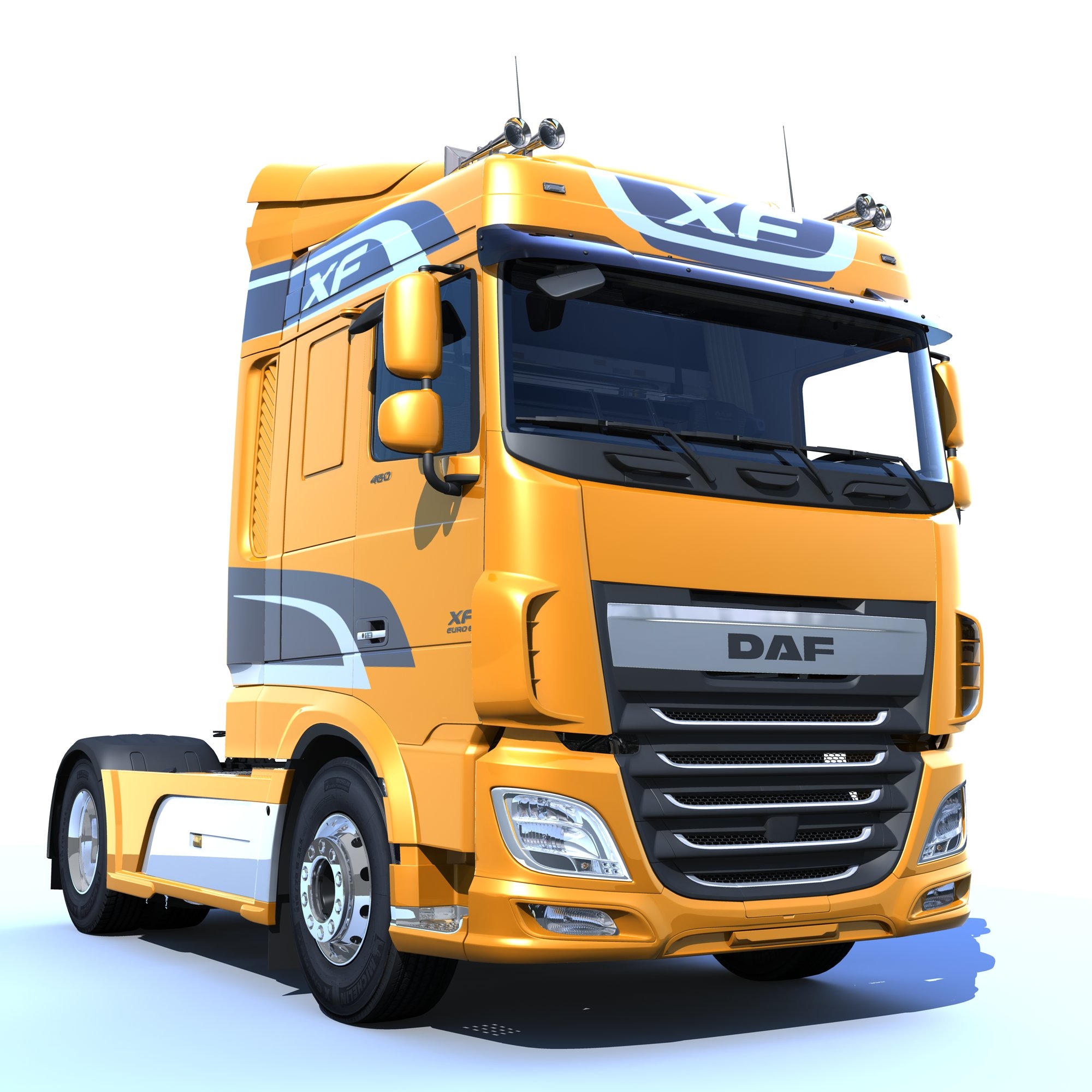 3d model daf xf