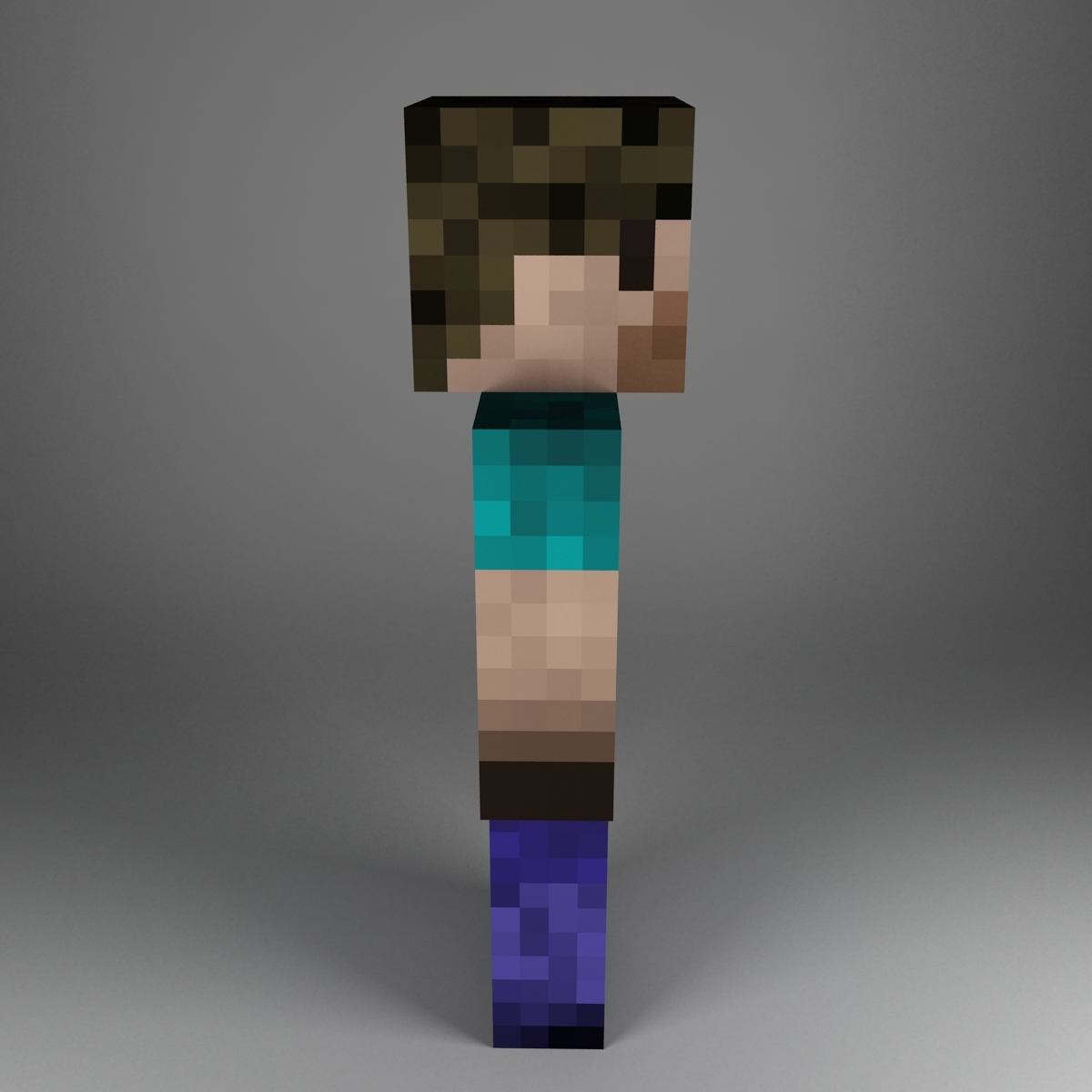3d steve minecraft