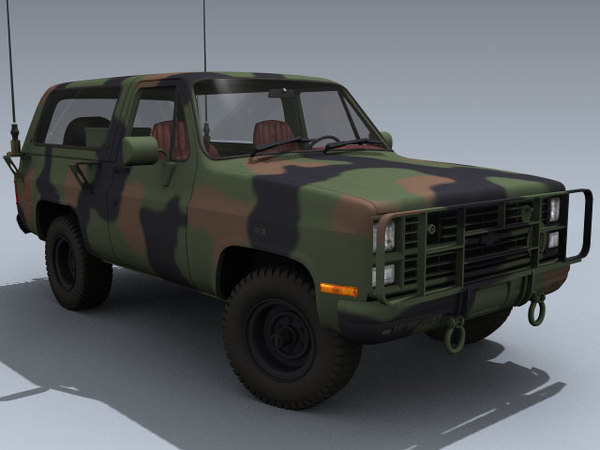 3d army m1009 cucv model