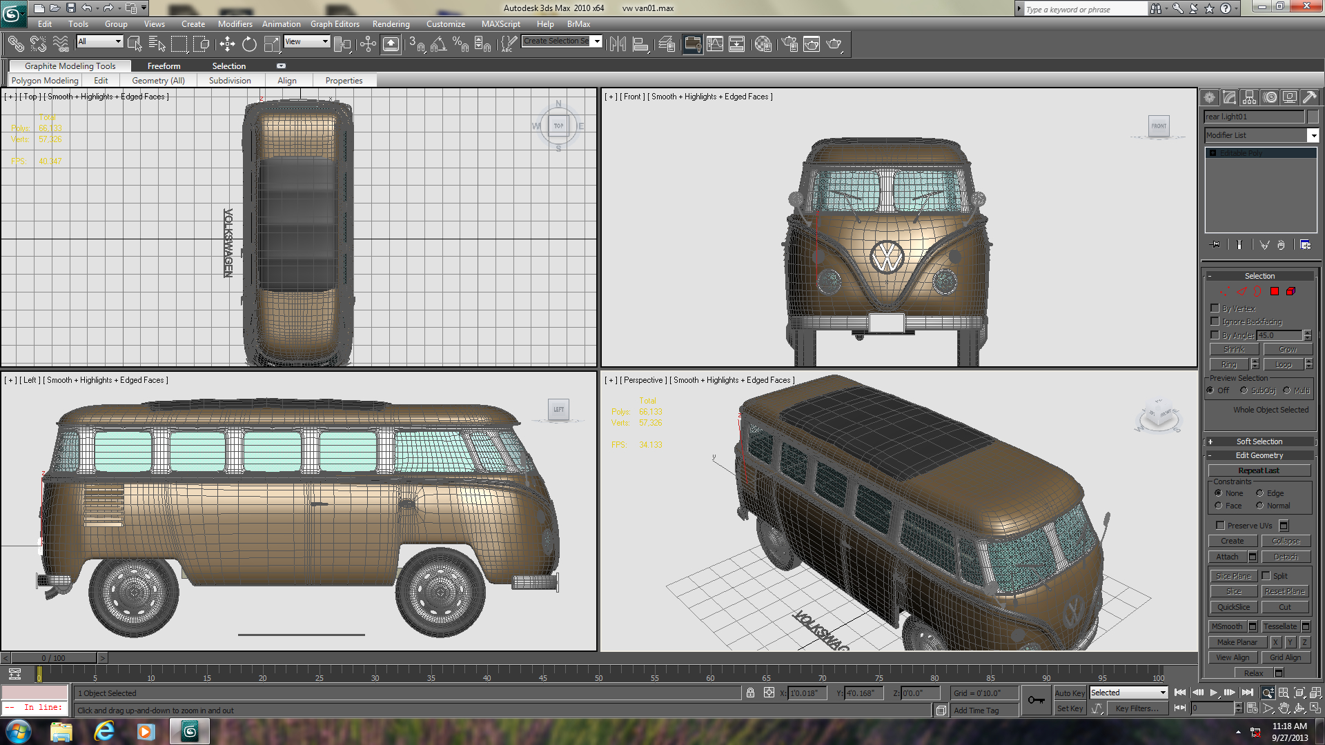 van 3d model