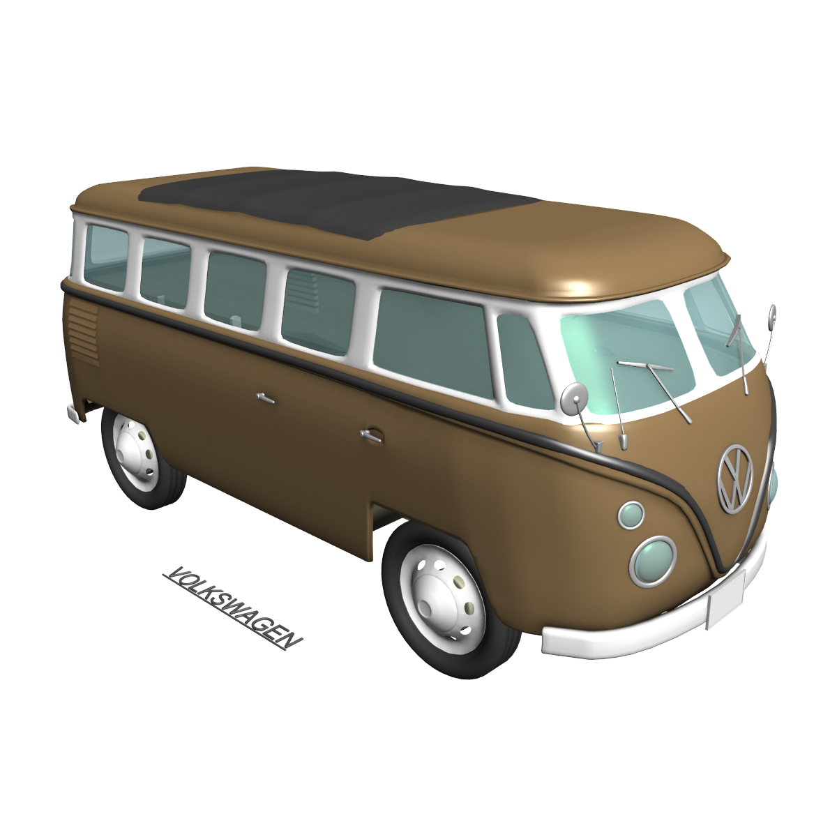 van 3d model