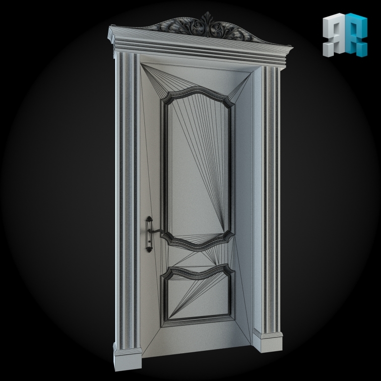 3d door model
