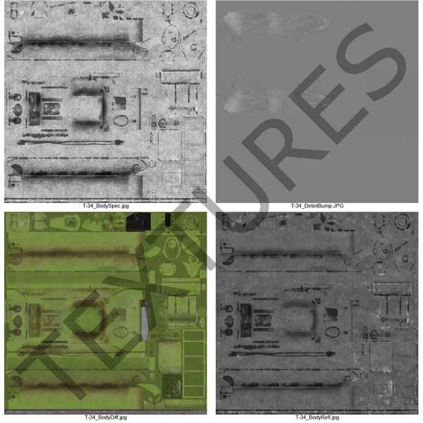 3d world war ii tank