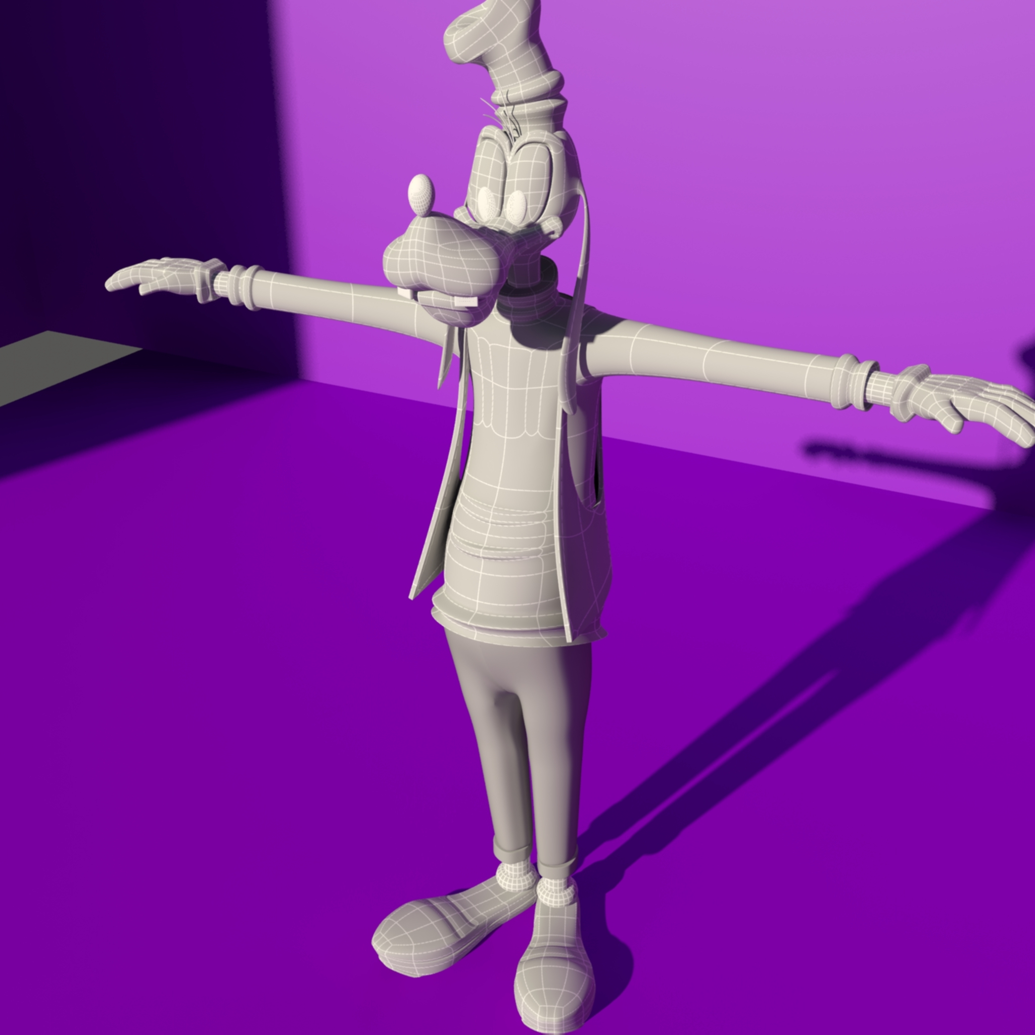 character cartoon goofy max