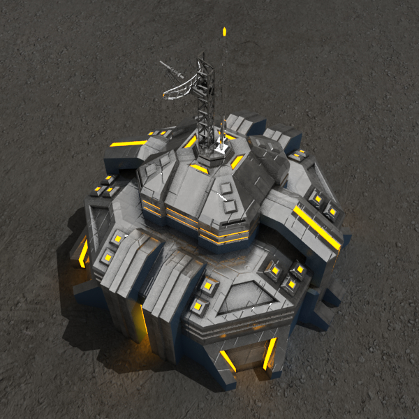 3d model command center v 2