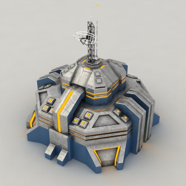 3d model command center v 2