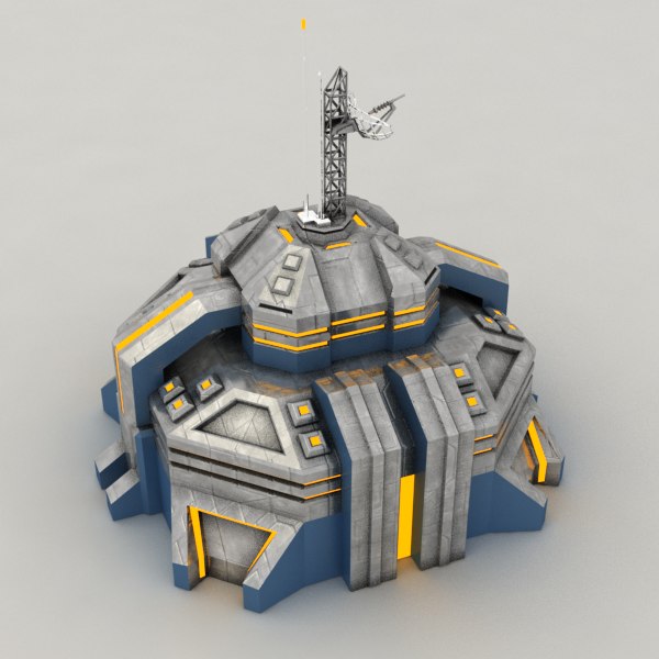 3d model command center v 2