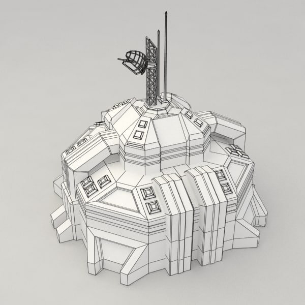 3d model command center v 2