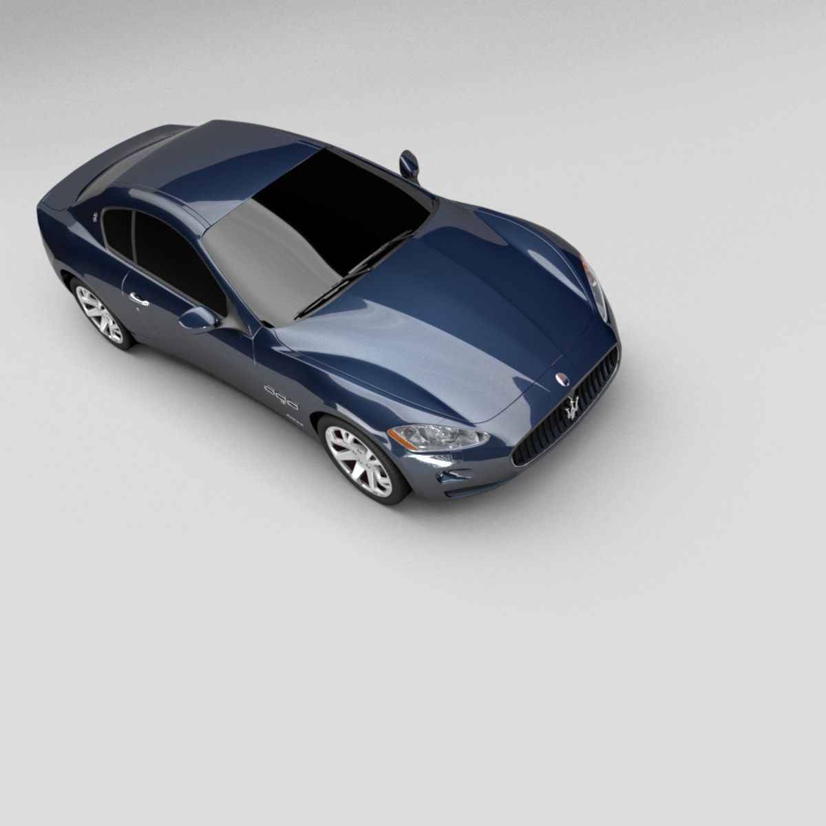 3d model maserati granturismo