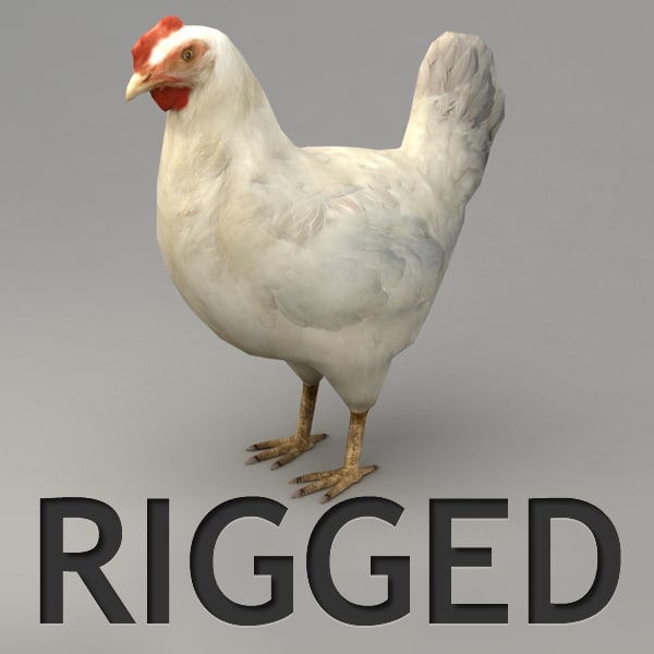 x ready chicken animations rooster