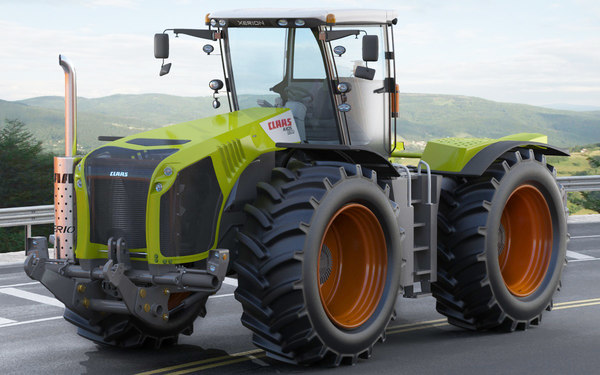 claas xerion tractor 3d 3ds