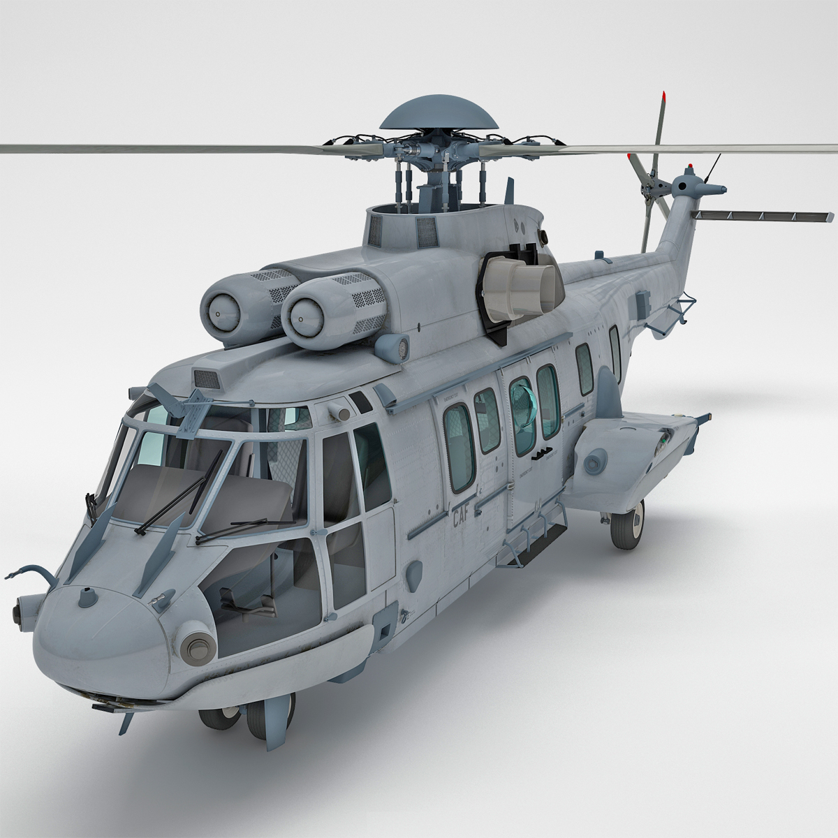 Eurocopter EC725 Caracal Taktischer Transporthubschrauber 8 3D-Modell ...