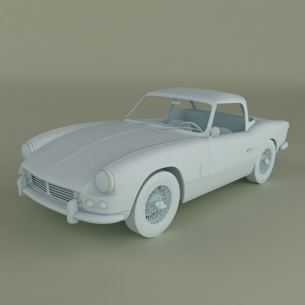 3d model triumph spitfire